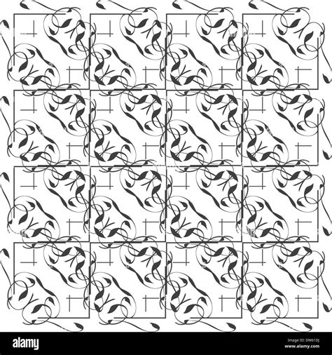 Abstract Seamless Monochrome Pattern Stock Photo Alamy