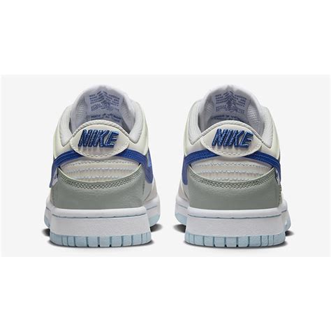 Niu coax Nike Dunk Low GS Ivory Hyper Royal Beige ผาใบ FB1843 141 รองเทา free shipping