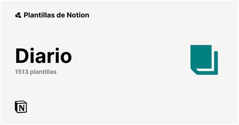 Plantillas Gratuitas De Diario De Notion Notion Marketplace