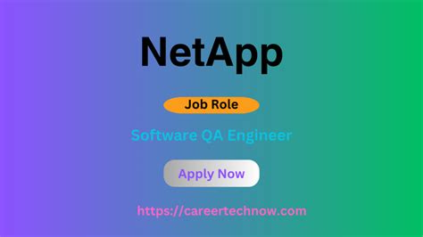 Netapp Is Hiring Software Qa Engineer Aws Azure