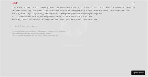 Functional Vue Codesandbox