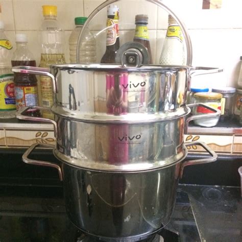 เซตสุดคุ้ม หม้อขนาด 20 ซม 1 ใบ และลังนึ่งขนาด 20 ซม 2 ใบ Shopee Thailand