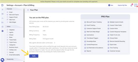 Configuring Ach Payment Methods Desk365