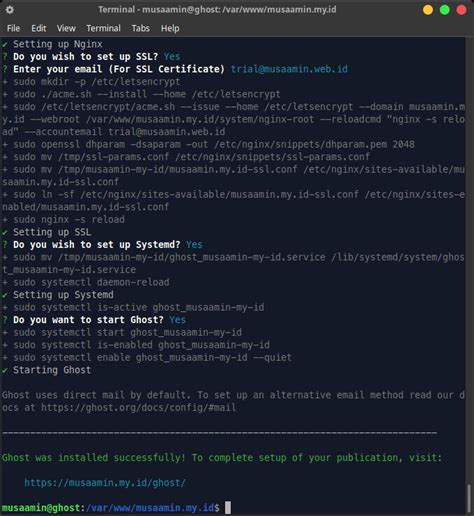 Cara Install Ghost Di Ubuntu 2004 • Linux And Open Source