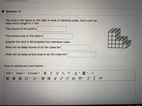 Solved Question 12 The Solid In The Figure On The Right Is
