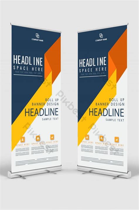 세로 배너 디자인 간판 광고 브로셔 플라이어 템플릿 벡터 X 배너 Psd 템플릿 무료 다운로드 Pikbest