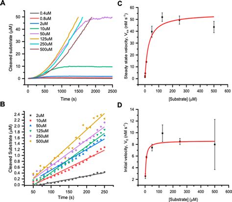 Enzyme Kinetics Of Zw12 Pgte A B Representative Progress Curves Of Download Scientific