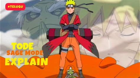[తెలుగు]tode Sage Mode Explained In Telugu Uzumaki Clan Tode Sage Mode Youtube