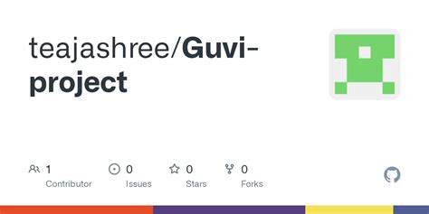 GitHub Teajashree Guvi Project