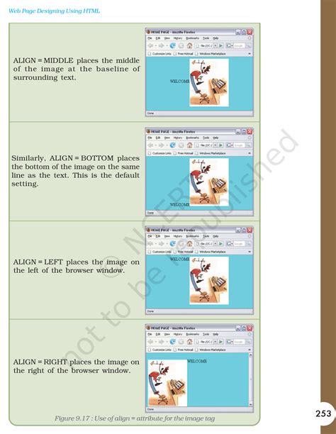 Ncert Book Class 11 Computer Communication Technology Chapter 9 Web Page Designing Using Html