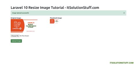 Laravel Image Resize Upload With Intervention Image Example