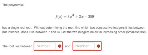Solved The Polynomial F X X X Has A Single Real Chegg Com