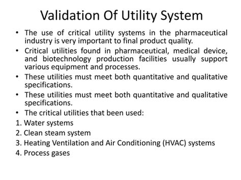 Validation Utility System Pptx