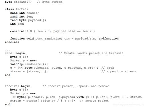 Systemverilog 语法相关systemverilog语法 Csdn博客