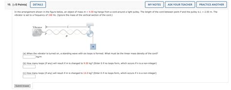 Solved [ 3 ﻿points] ﻿vibrator Is Set To A Frequency Of