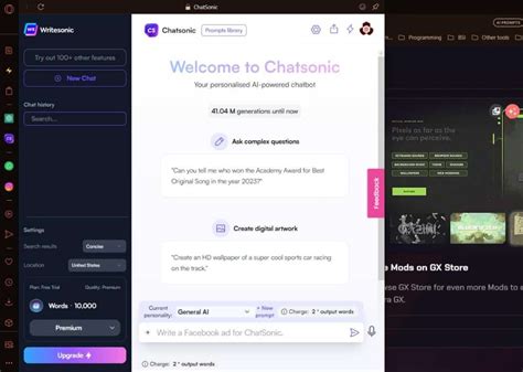 Ibnu Tuharea On Linkedin Chatgpt And Chatsonic Are Additional Features In Operagx