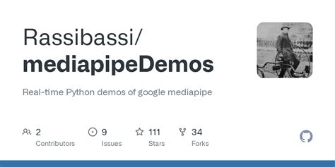 GitHub Rassibassi MediapipeDemos Real Time Python Demos Of Google