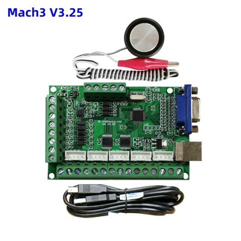 mach3 v2 1 v3 25 usb driver motion controller 5 axis cnc board z tool