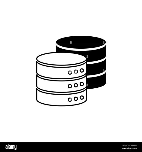 Database Icon Vector Database Vector Icon Stock Vector Image And Art Alamy