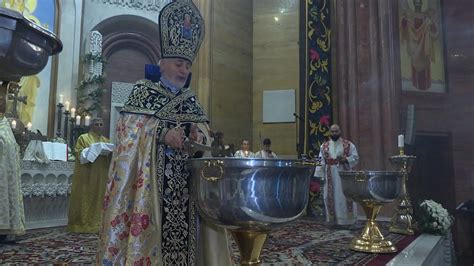 Սուրբ Ծննդյան տոնը Մոսկվայի հայկական եկեղեցում Youtube