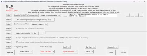 BUG NameError For Coreference Resolution Open GUI Issue 1214