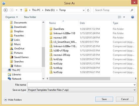 Chapter 4 Projects Project Templates Exporting A Project Template