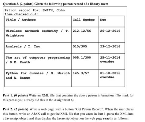 Question 1 1 Point Write An XML File That Contains Chegg Com