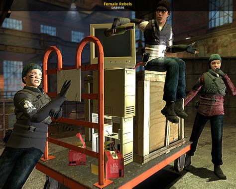 Female Rebels Mod For Half Life 2 Hl2 Mods