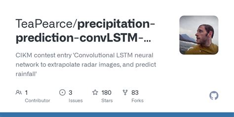 Github Teapearceprecipitation Prediction Convlstm Keras Cikm
