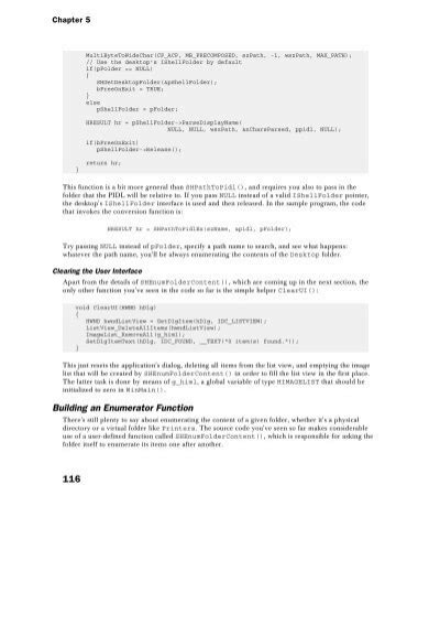 Chapter 5 116 Multibyte