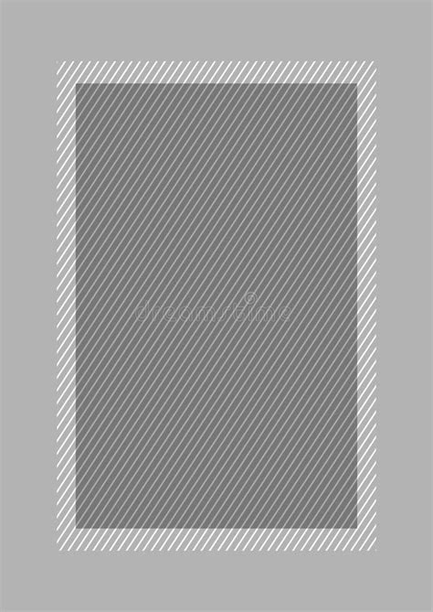 Fashionable Frame Grey Color Flat Lay Style And Rectangle For Copy