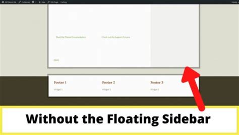 Wordpress Floating Sidebar — Get It Running In 3 Minutes