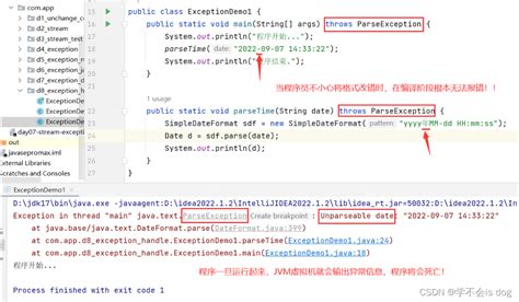 83 java异常：处理机制、案例、自定义异常 java8编译环境异常 csdn博客