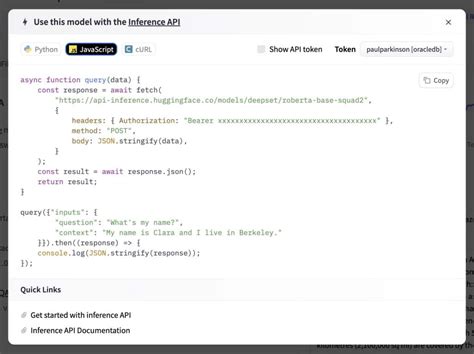 How To Call Cohere And Hugging Face Ai From Within An Oracle Database Using Javascript Store