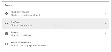 How To Disable Javascript In Chrome Tpoint Tech