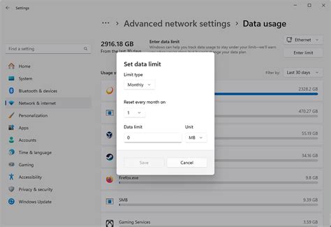 How To Set A Data Usage Limit On Windows And Windows NinjaOne