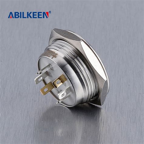 Ib19t1 Waterproof 24 Volt Push Button Switch Aibeiken