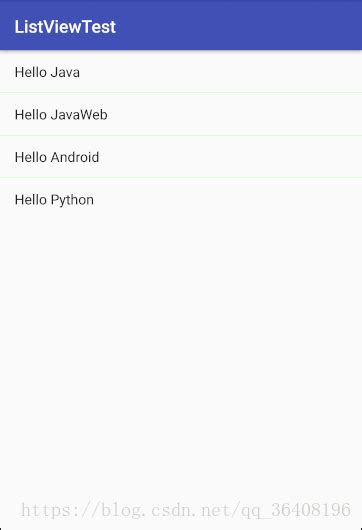 Android整理笔记——15 动态填充布局 显示数据 Listview Csdn博客