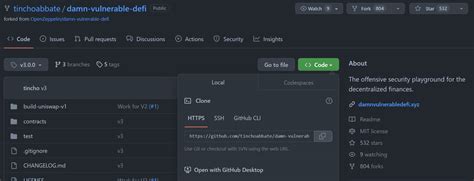 Damn Vulnerable Defi Setup