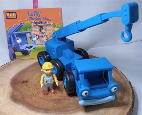 BOB THE BUILDER Lofty The Blue Crane Toy Vehicle Lw Original Figure Book PicClick UK