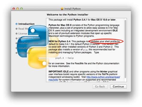 Mac Install Package For A Specific Python Version Mozgrab