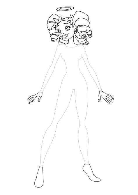 Разукрашки Девочка Без Одежды 69 фото