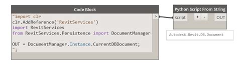 Node With Revit Api How Get Access To Current Document Developers Dynamo