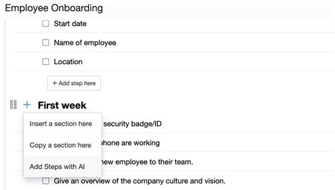 Adding Workflow Steps Using AI Manifestly Checklists Help Center