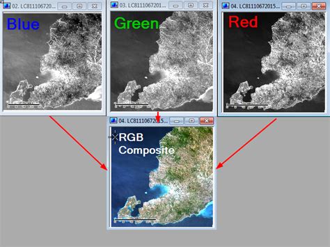 Band Composite Rgb Display Saga Gis Tutorials