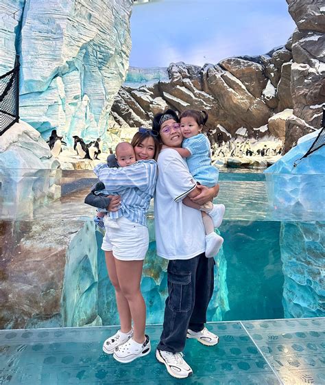 Carlyn Ocampo Exploring The Sea World Abu Dhabi 🌊🥶