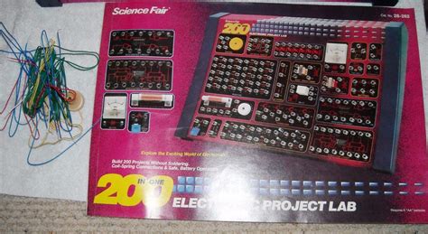 Science Fair Electronic Project Lab 200 In One Radio Shack 28 262 1797449194 Science Fair Electronic Project Lab 200 In One Radio Shack 28 262 1797449194
