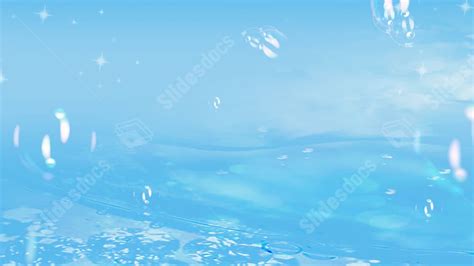 Blue Water Bubbles Bubble Drops Powerpoint Background For Free Download Slidesdocs