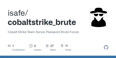 GitHub Isafe Cobaltstrike Brute Cobalt Strike Team Server Password Brute Forcer