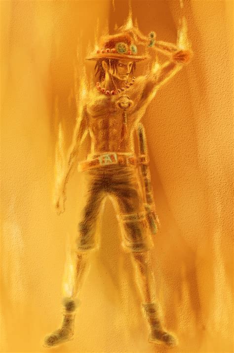 Portgas D Ace One Piece Drawn By S H A M O Danbooru